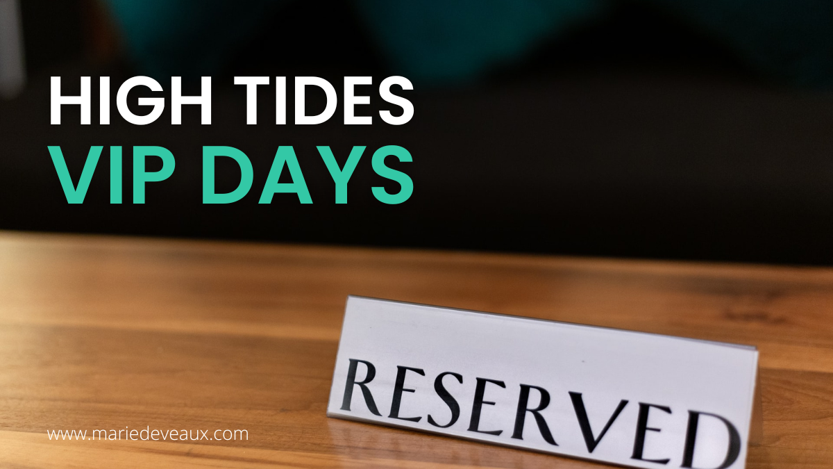 High Tides VIP Day - Marie Deveaux